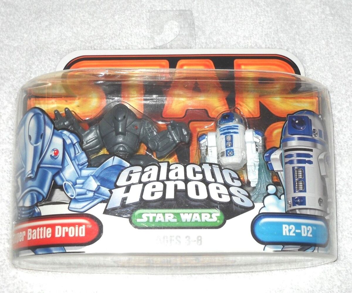 Super Battle Droid | Super Battle Droid & R2-D2 - Galactic Heroes (2005 ...