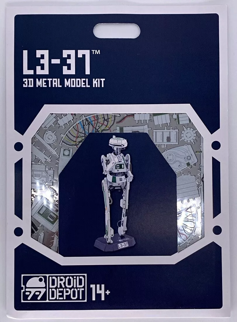 L3-37 - Star Wars Metal Earth Droid Depot Metal Kit
