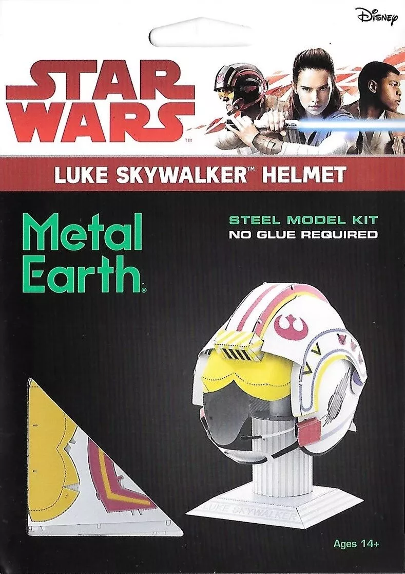 Luke Skywalker Helmet - Star Wars Metal Earth Steel Model Kit MMS318