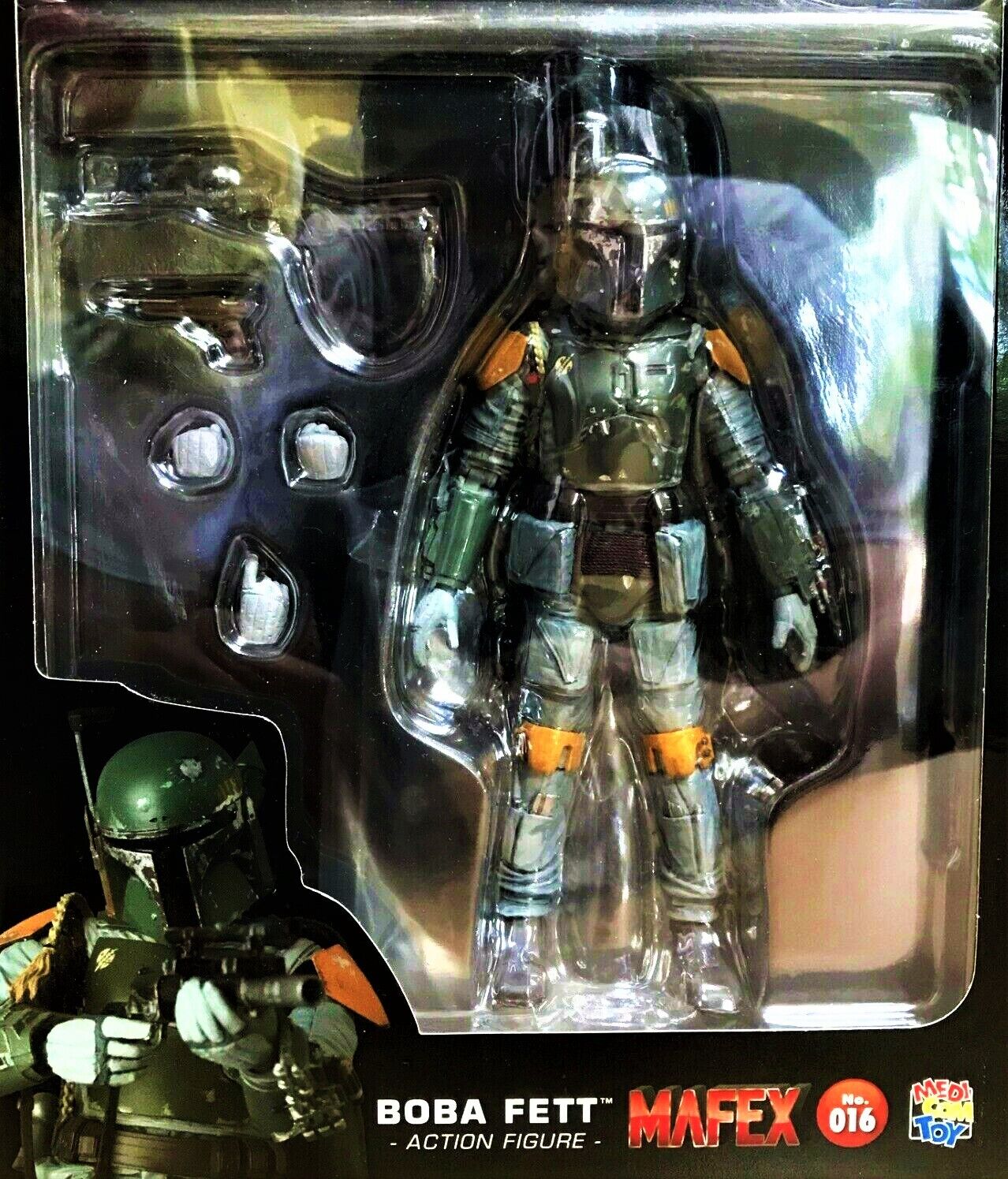 Boba Fett (ESB) - Star Wars MAFEX / Medicom Basic 6-Inch Figures 016