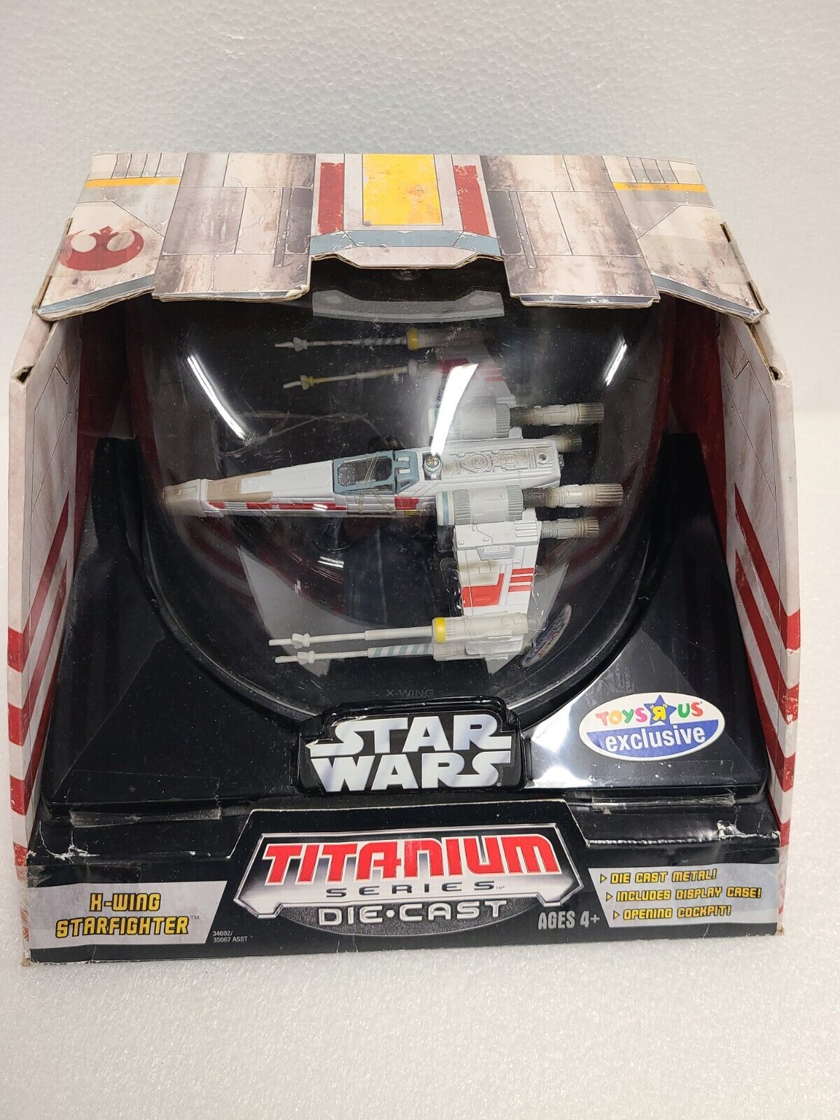 X-Wing Fighter (Toys R Us) - Titanium Series Ultra Vehicles