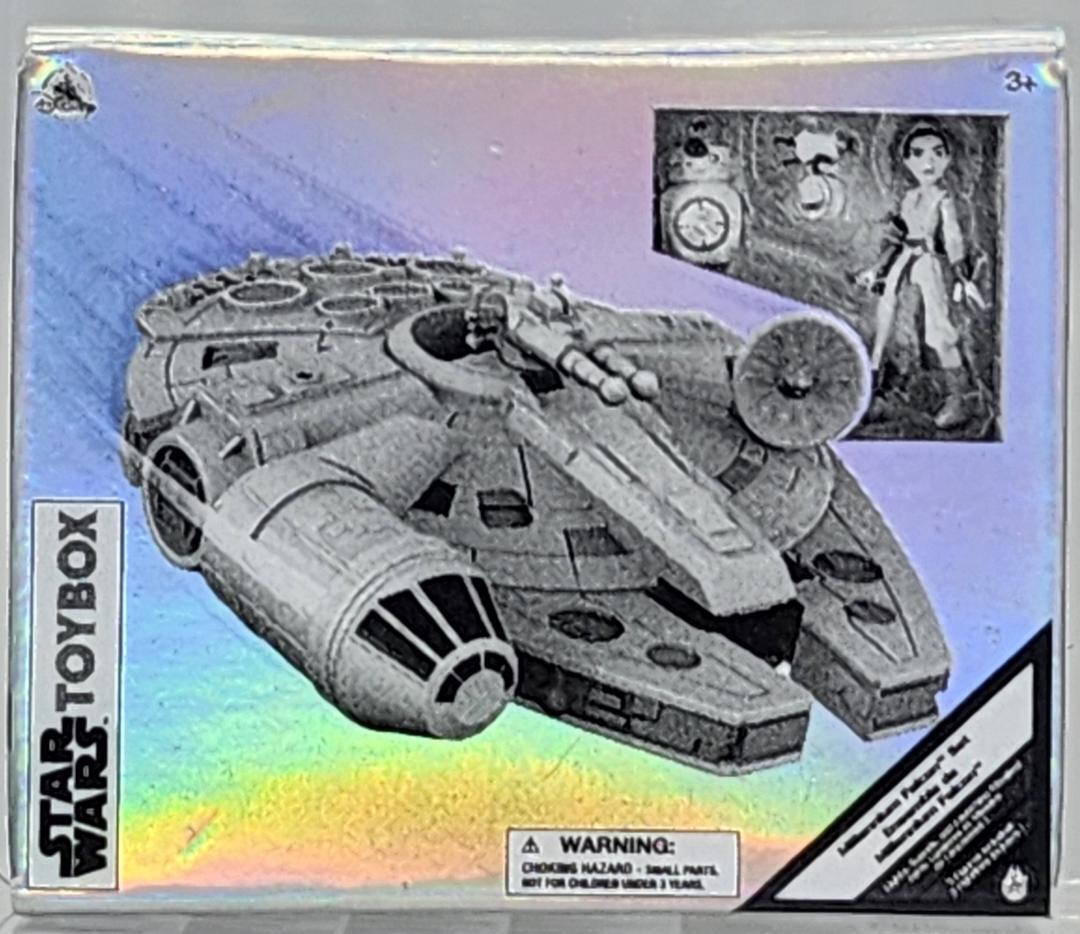 Millennium Falcon (Silver) | Disney Mini Brands Platinum 100 - Disney ...
