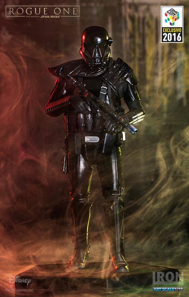 Death Trooper (Combat Gear) - Star Wars Iron Studios Art Scale