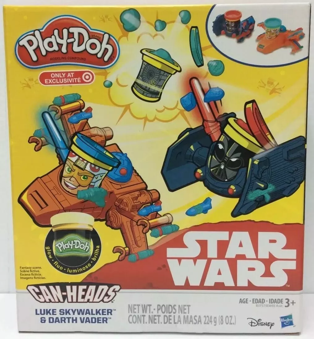 X-Wing Fighter | Luke Skywalker & Darth Vader - Star Wars Play-Doh ...