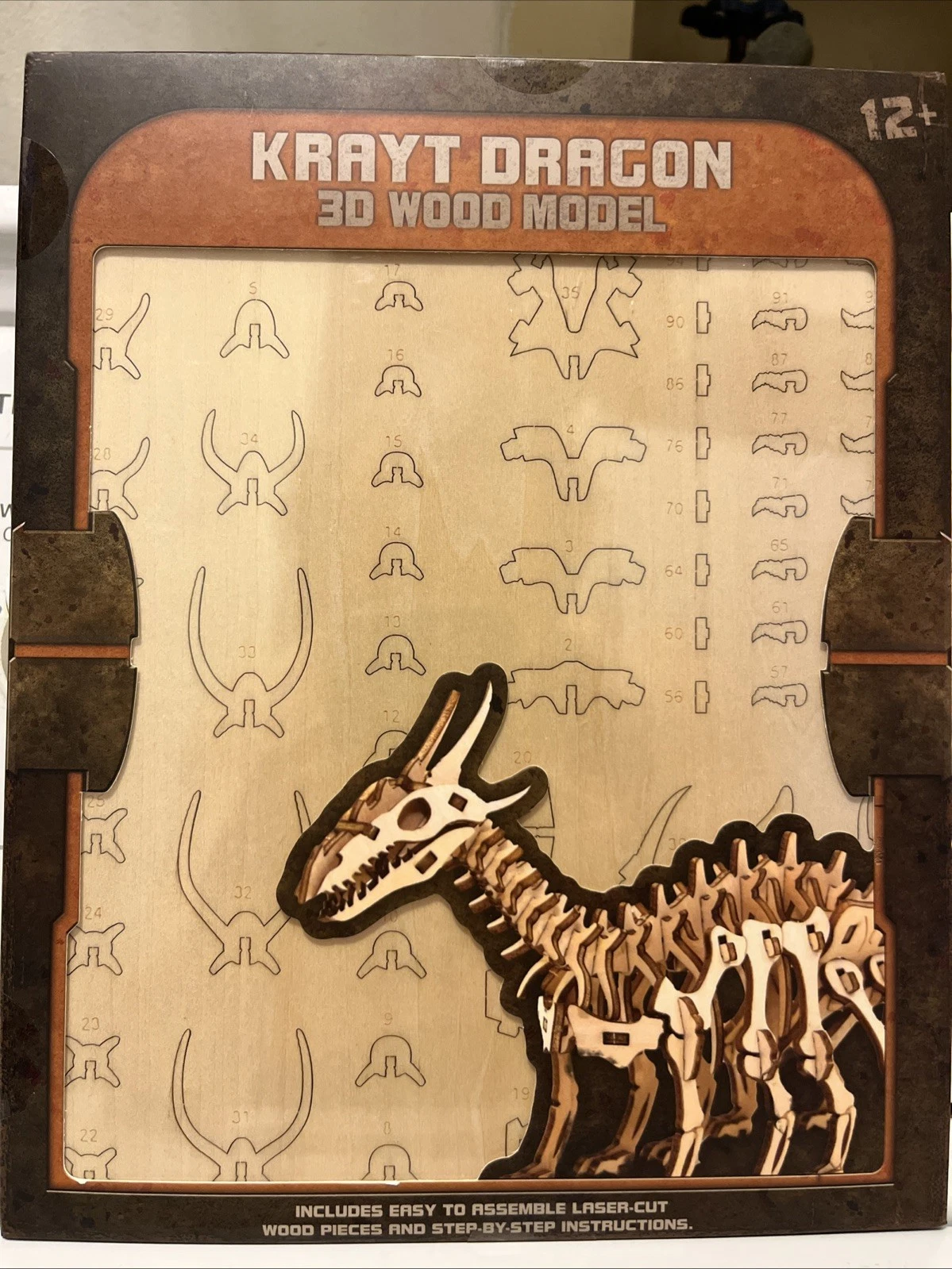 Krayt Dragon - Galaxy's Edge (Toydarian Toymakers) 3D Wood Model