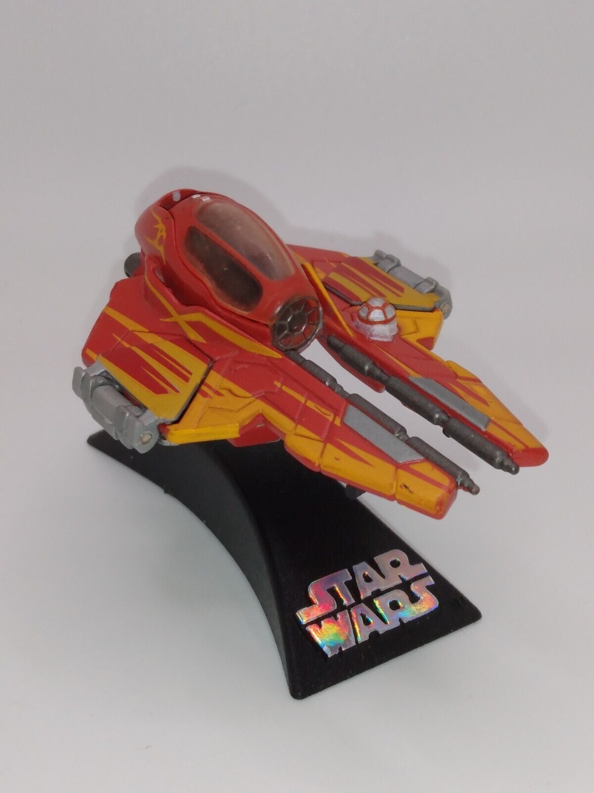 Jedi Starfighter (with Hyperspace Ring / Black Cockpit) - Titanium ...