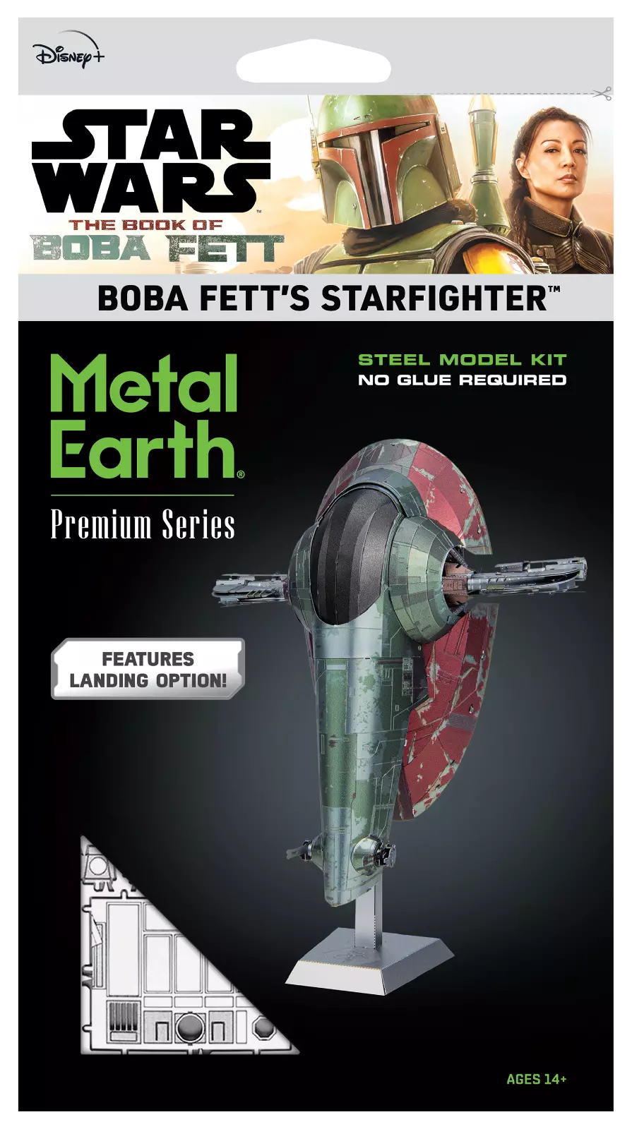 Boba Fett's Starfighter - Star Wars Metal Earth Premium Series Metal ...
