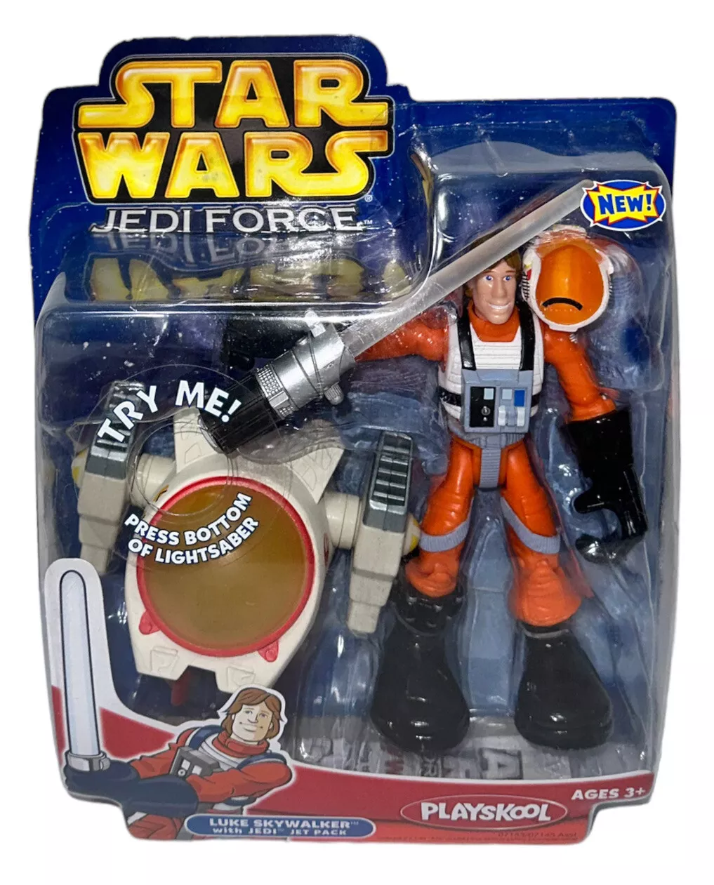 Luke Skywalker (with Jedi Jet Pack) - Jedi Force Basic Figures