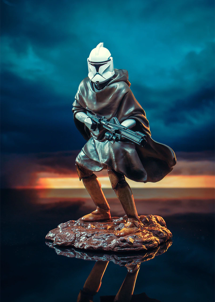 Hawkbat Battalion Clone Trooper - Gentle Giant (Statues) Statues