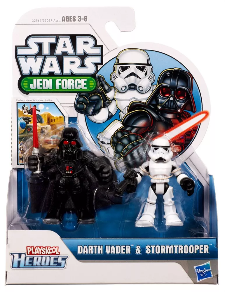 Stormtrooper | Darth Vader & Stomtrooper - Galactic Heroes (Jedi Force ...