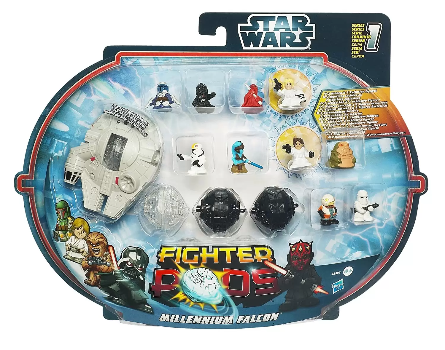 Millennium Falcon - Star Wars Fighter Pods Vehicle 12-Pack
