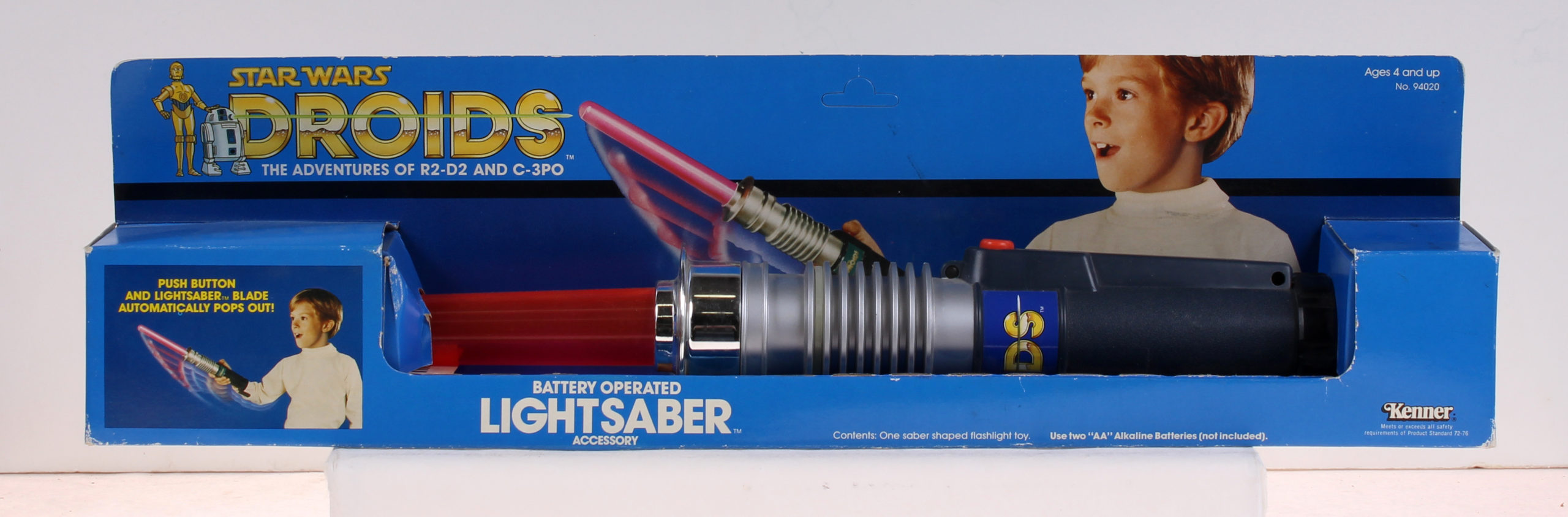 Lightsaber (Red) - Droids: The Adventures of R2-D2 and C-3PO Electronic ...