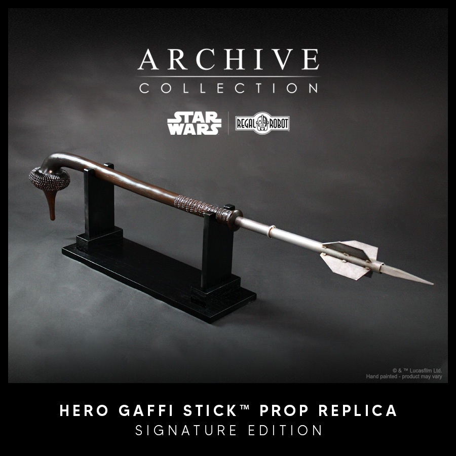 Tusken Raider Gaffi Stick - Star Wars Regal Robot (Archive Collection ...