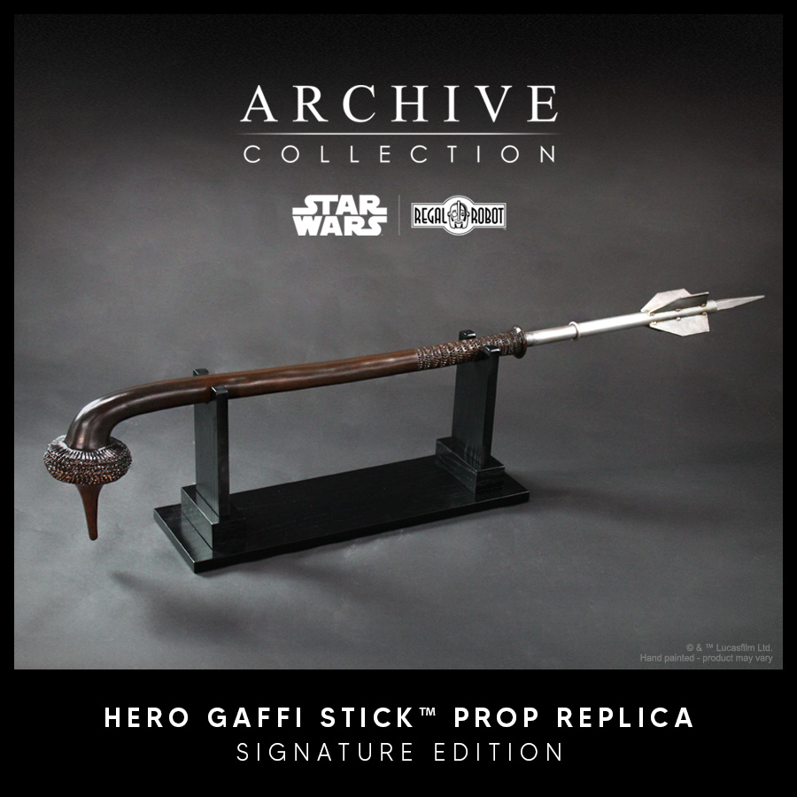 Tusken Raider Gaffi Stick - Star Wars Regal Robot (Archive Collection ...