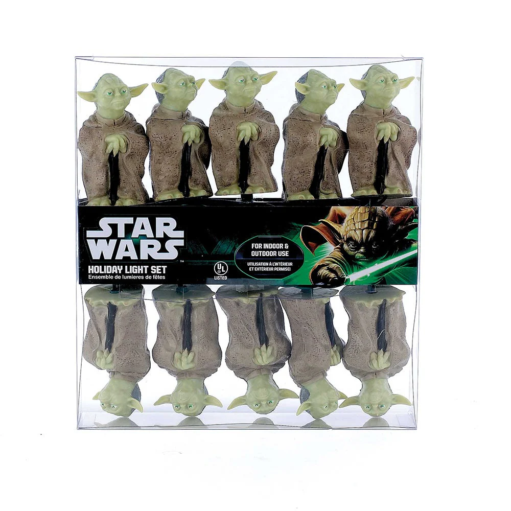 Yoda - Star Wars Kurt S Adler Light Set