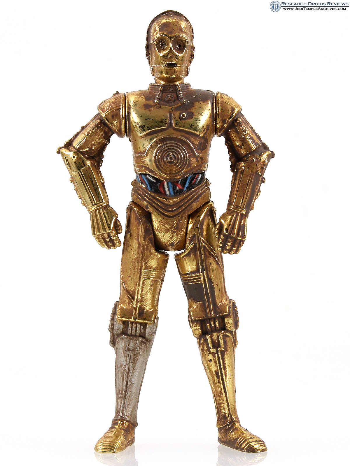 C-3PO (With Removable Arms & Cargo Net) - Power of the Force II (Green ...